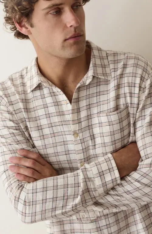 Marine Layer Classic Stretch Check Button-up Shirt