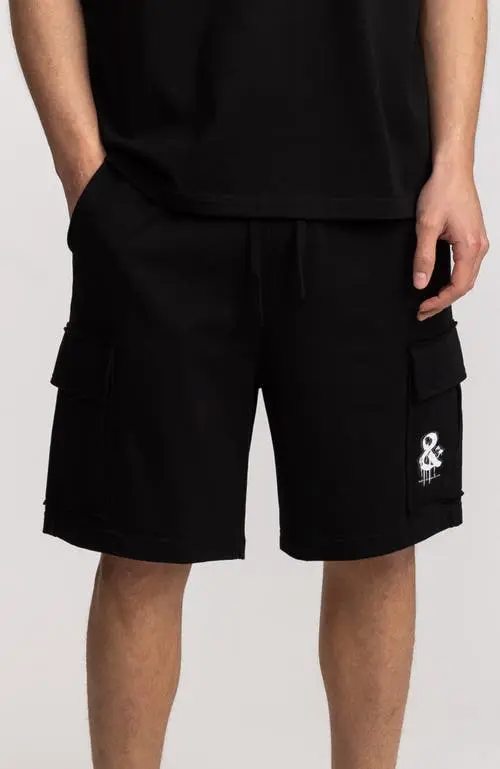 MANIA Cargo Shorts With Graphic Detailing