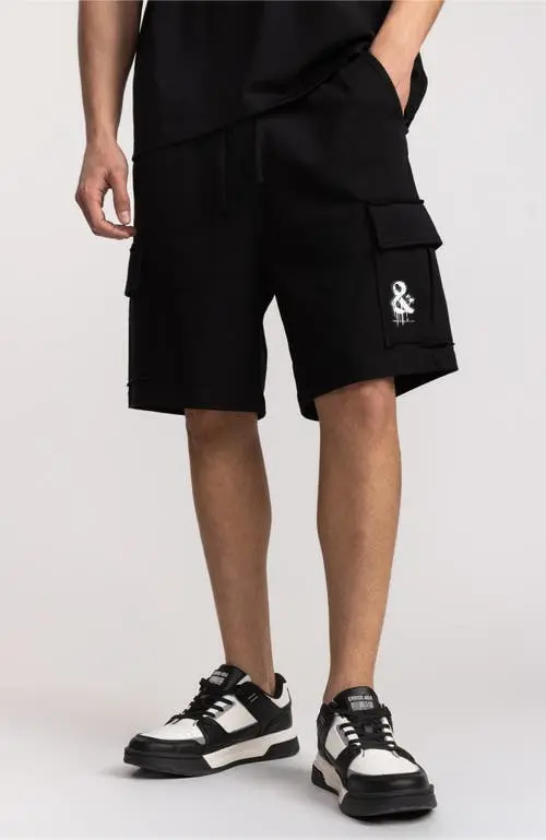 MANIA Cargo Shorts With Graphic Detailing