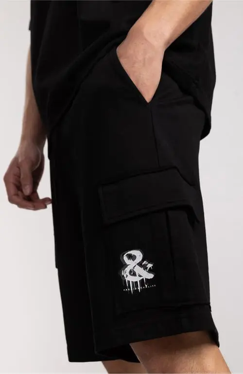 MANIA Cargo Shorts With Graphic Detailing