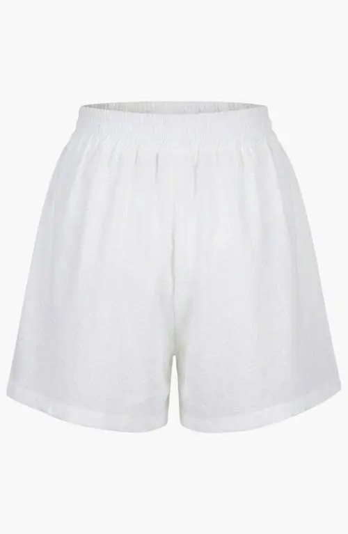 MODENAIRE High Waist Relaxed Fit Summer Shorts