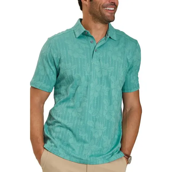 Tommy Bahama Palm Fresco Vines Polo - Breaker