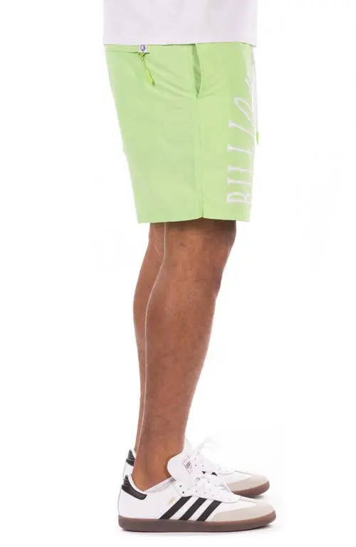 BILLIONAIRE BOYS CLUB Nylon Shorts - Jade Lime