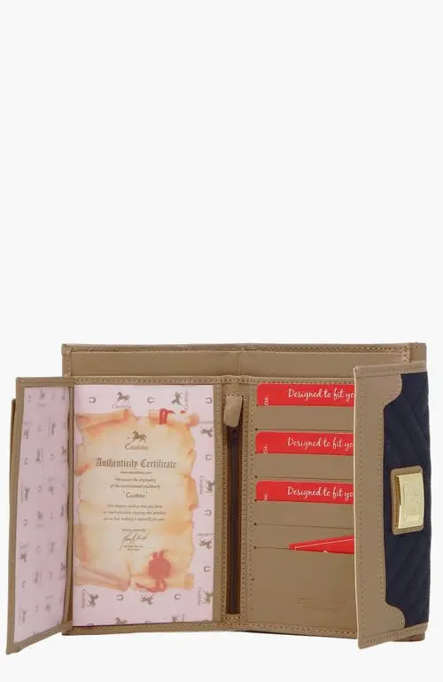 CAVALINHO Charming Wallet 221 - Navy/beige