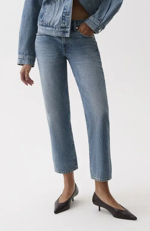 PISTOLA Issa Ankle Straight Leg Jeans - Metropolis