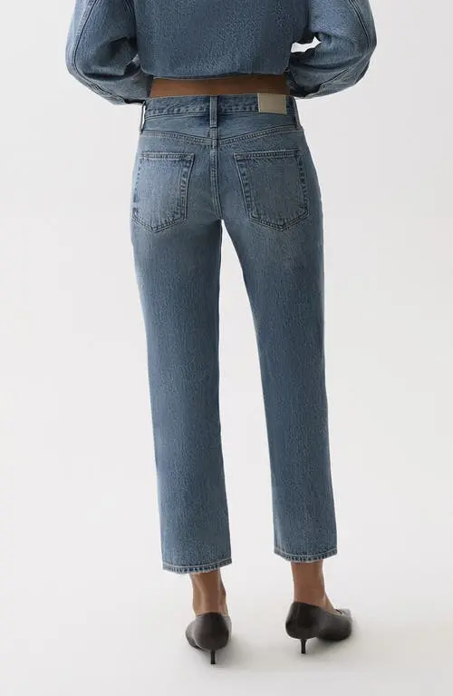 PISTOLA Issa Ankle Straight Leg Jeans - Metropolis