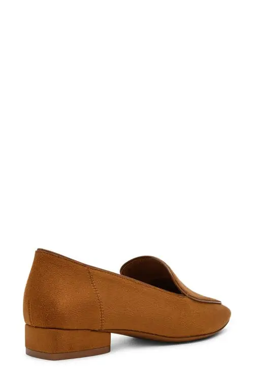 Anne Klein Cavour Loafer - Walnut Microsuede