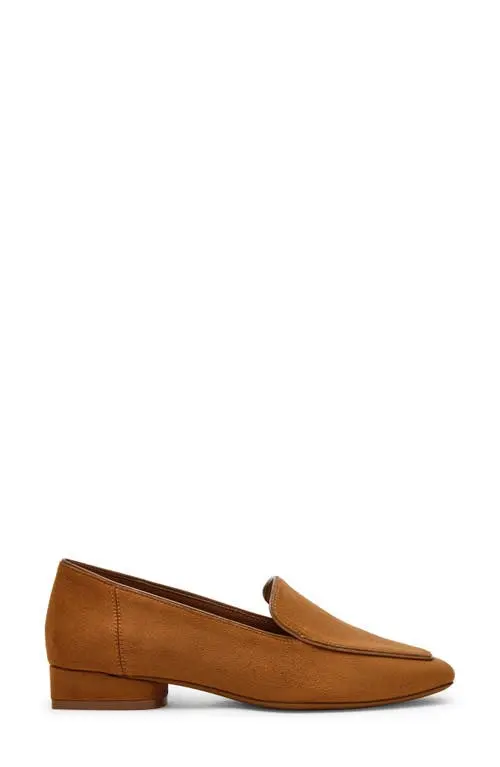 Anne Klein Cavour Loafer - Walnut Microsuede