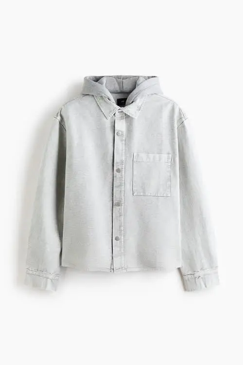 H&M Hooded Overshirt