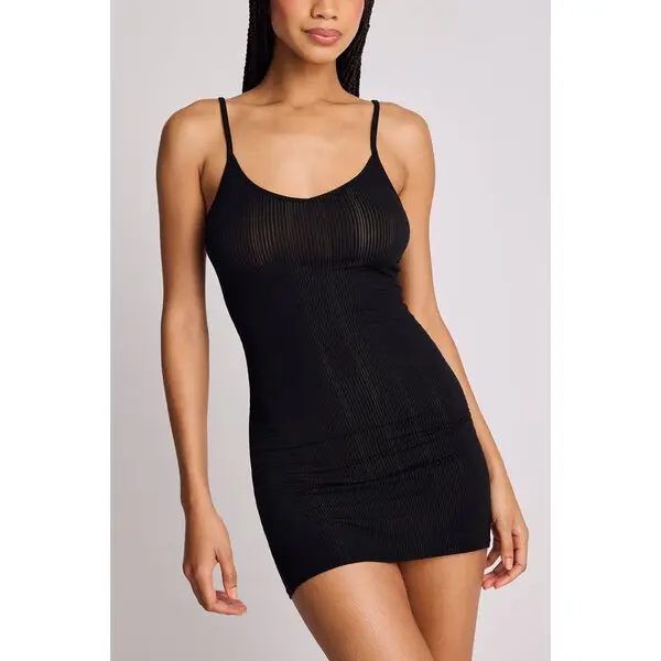 NEGATIVE UNDERWEAR Whipped Cami Dress - Black