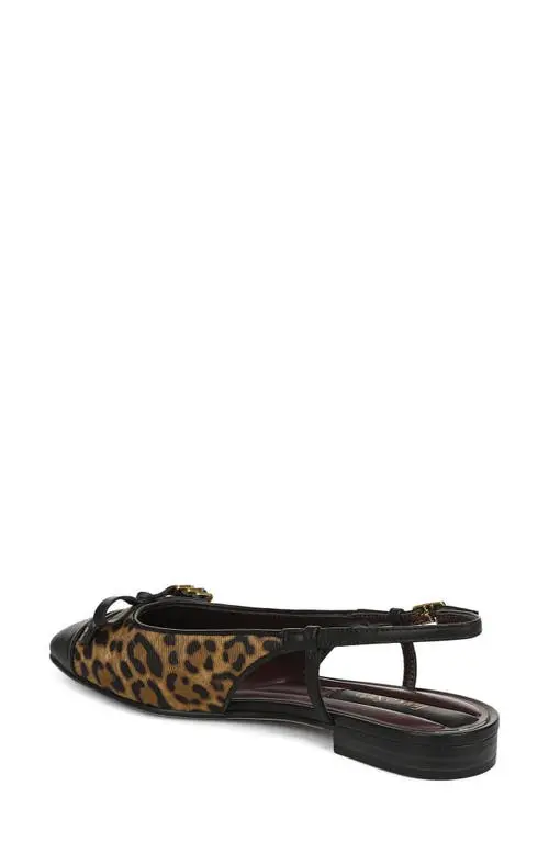 Franco Sarto Ethel Slingback Flat - Brown