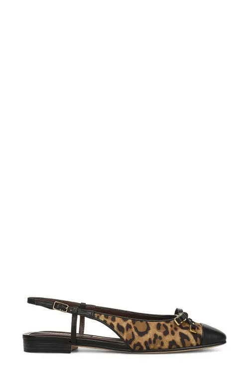 Franco Sarto Ethel Slingback Flat - Brown