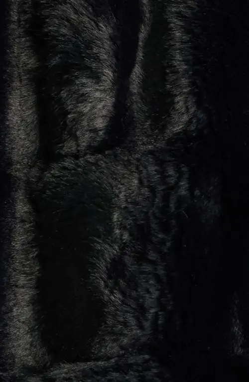 Eliza J Faux Fur Bolero Jacket