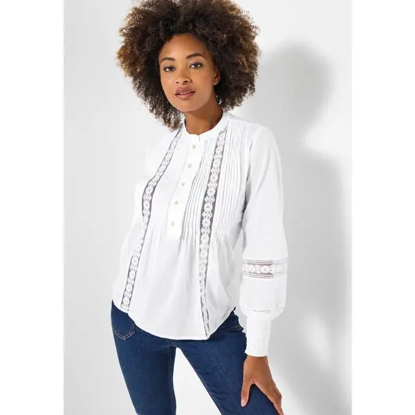 JOE BROWNS Boho Pintuck Blouse