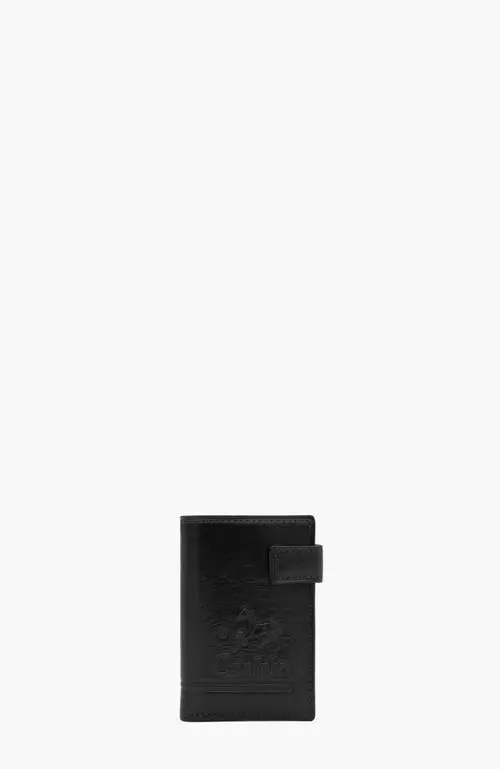 CAVALINHO Gentleman Bifold Slim Leather Wallet 526 - Black