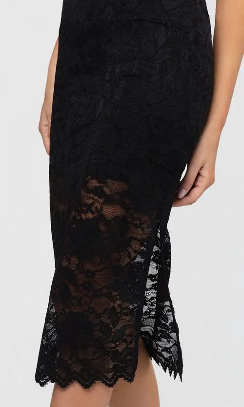 Generation Love Kiera Lace Midi Skirt