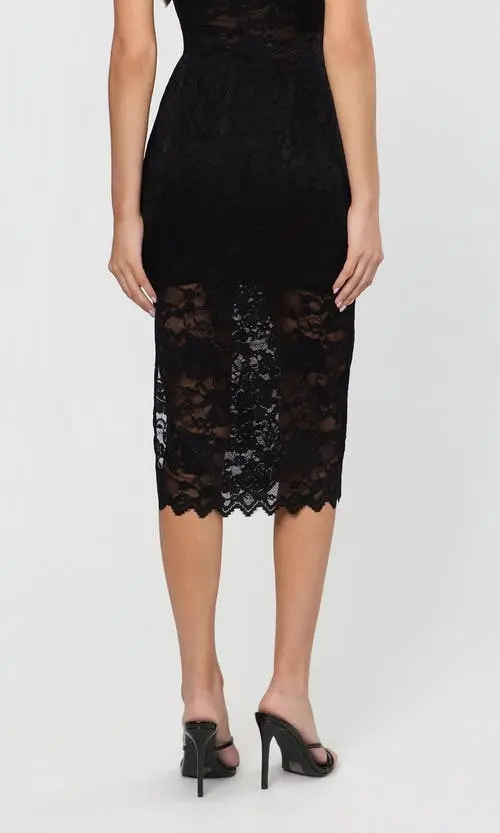 Generation Love Kiera Lace Midi Skirt