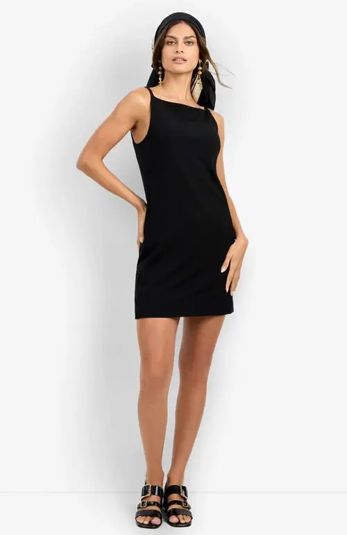 Trina Turk Sleeveless Square Neck Mini Dress