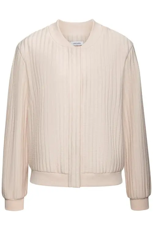 LASCANA Quilted Bomber Jacket With Vertical Quilting