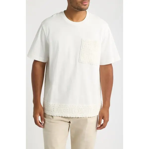 CHE Inigo Crochet Trim T-shirt