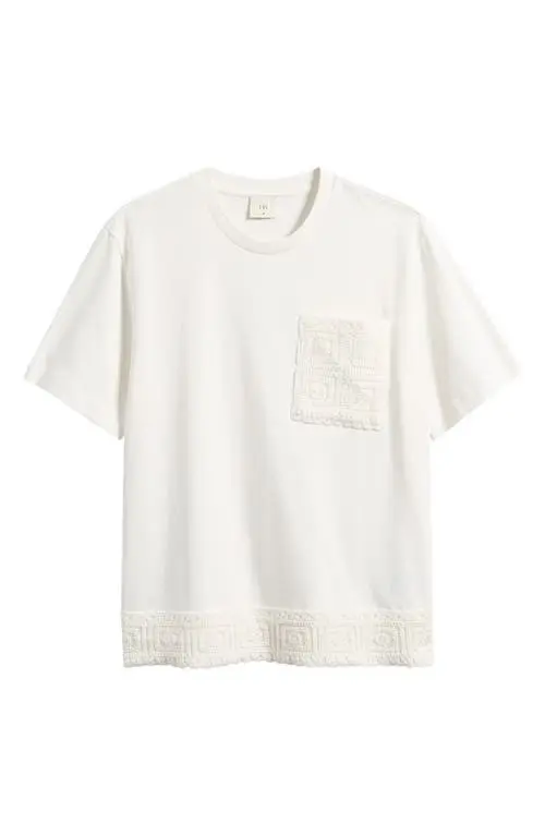 CHE Inigo Crochet Trim T-shirt