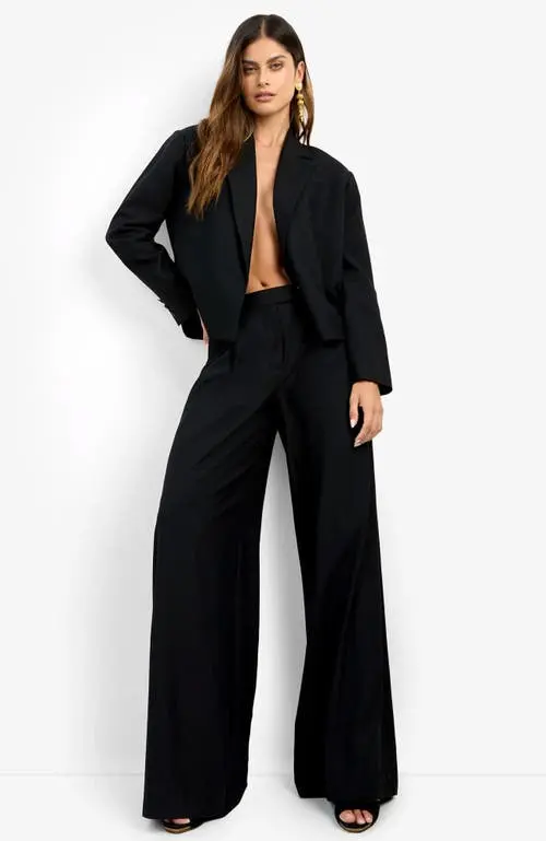 Trina Turk Mimmo Wide-leg Tailored Pants - Black