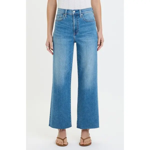 DAZE Pleaser Wide Leg Jeans - Wavy