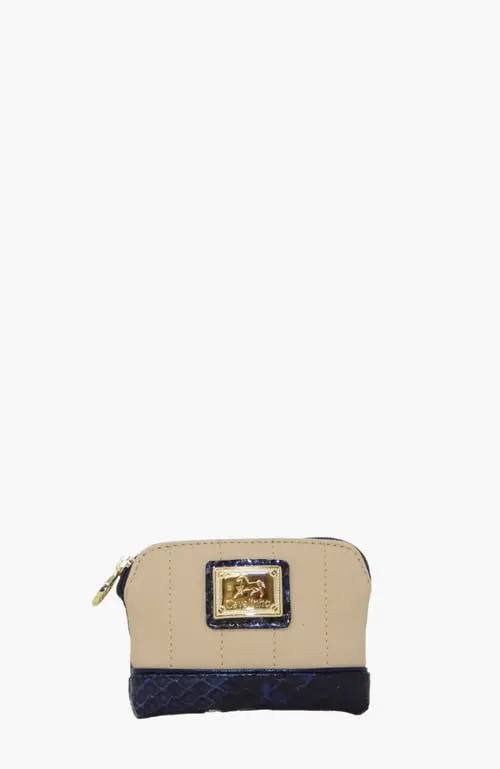 CAVALINHO Grace Coin Purse 250 - Navy/beige