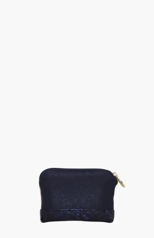CAVALINHO Grace Coin Purse 250 - Navy/beige