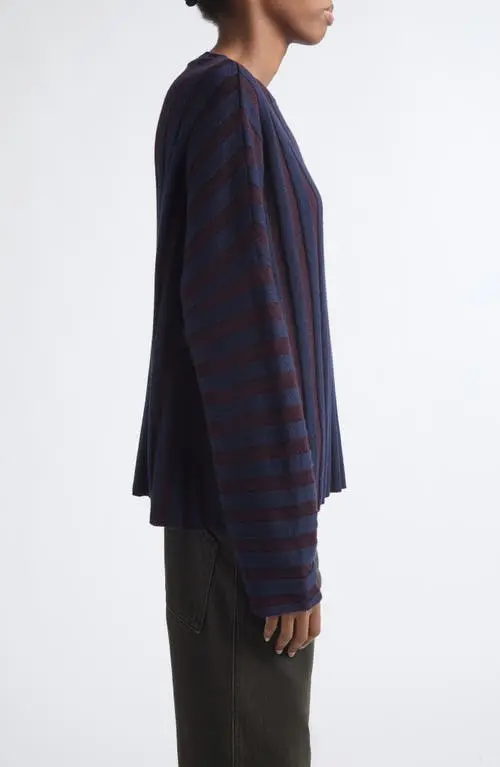 Eckhaus Latta Keyboard Stripe Merino Wool Sweater
