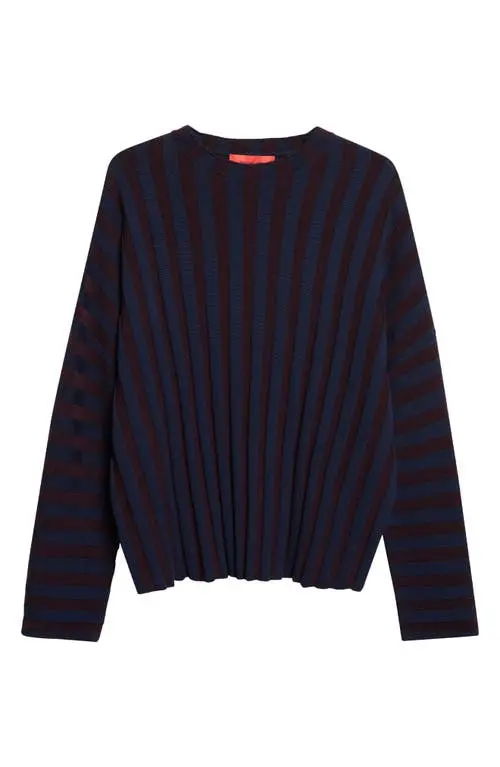 Eckhaus Latta Keyboard Stripe Merino Wool Sweater