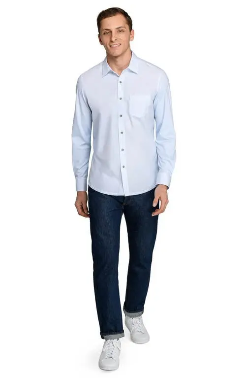 W.R.K Slim Fit Abstract Squiggle Reworked Button-up Shirt