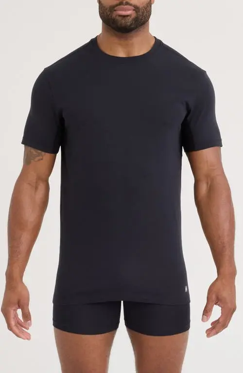 SAXX Droptemp™ Dry Cotton Crewneck Undershirt 2-pack - Black