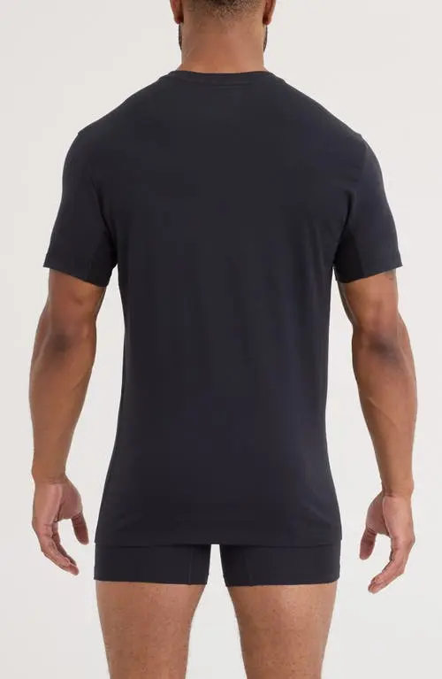 SAXX Droptemp™ Dry Cotton Crewneck Undershirt 2-pack - Black