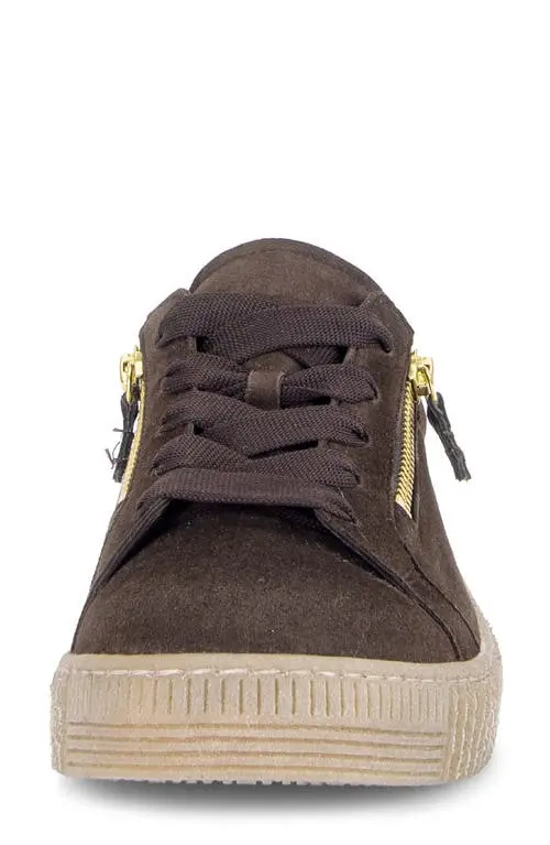 Gabor Diana Platform Sneakers With Side Zips