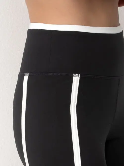 SINGLE STITCH Daily High Rise 7/8 Legging - Black