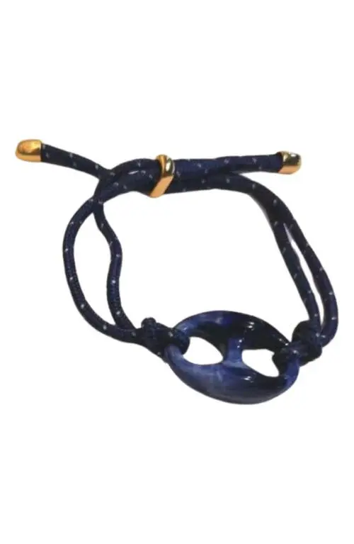 MACRAE & CO. Chalet Adjustable Cord Bracelet - Blue