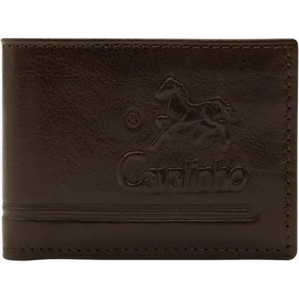 CAVALINHO Gentleman Bifold Leather Wallet 583 - Brown