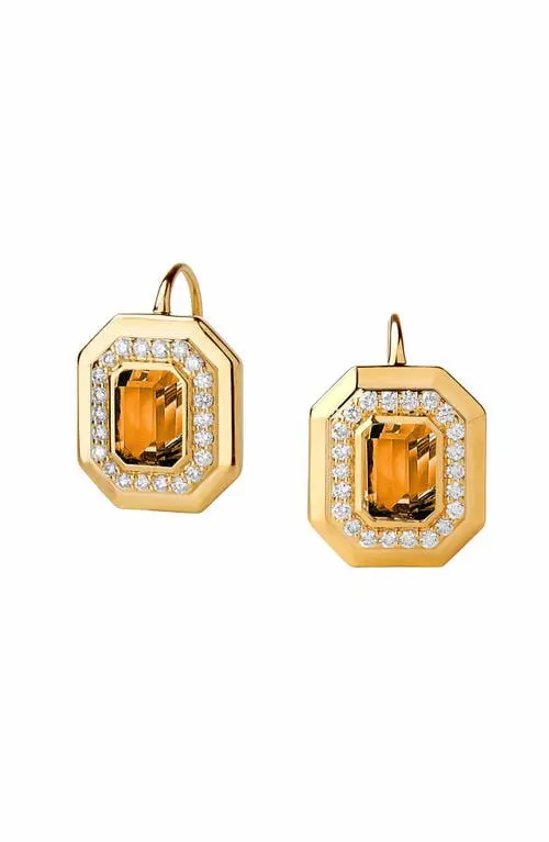 SYNA JEWELS Geometrix Drops - Citrine