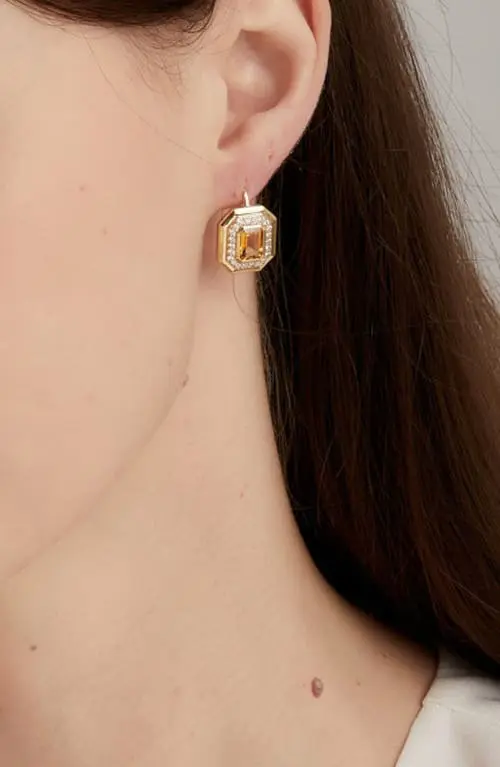SYNA JEWELS Geometrix Drops - Citrine