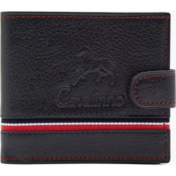 CAVALINHO The Sailor Bifold Leather Wallet 516 - Navy