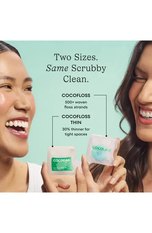 COCOLAB Cocofloss Thin Refillable Dental Floss