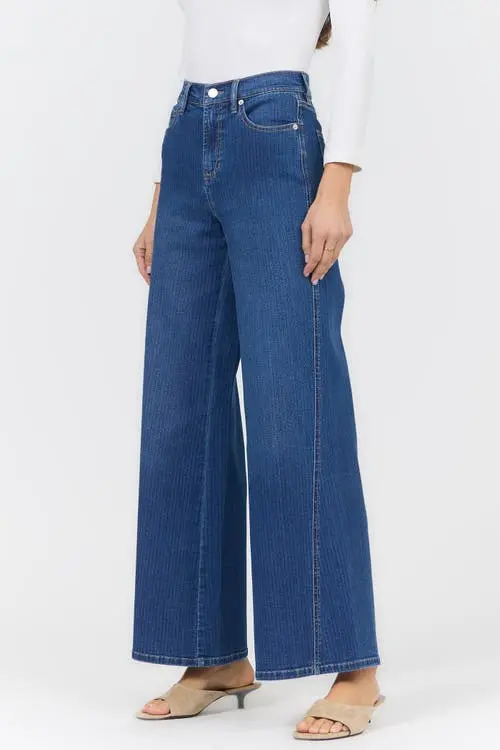 DEAR JOHN Celeste High Waist Wide Leg Jeans