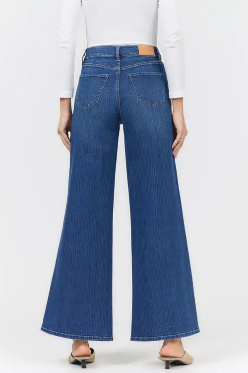 DEAR JOHN Celeste High Waist Wide Leg Jeans