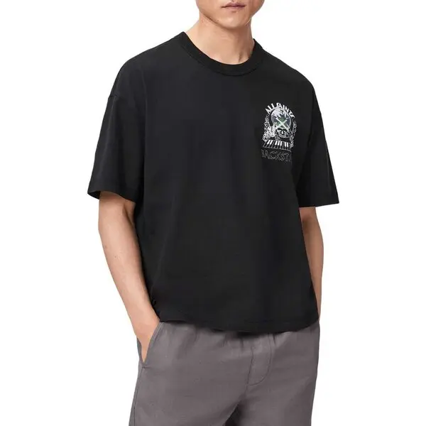 ALLSAINTS Hula Graphic Crewneck T-shirt