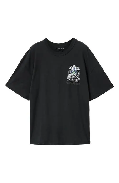 ALLSAINTS Hula Graphic Crewneck T-shirt