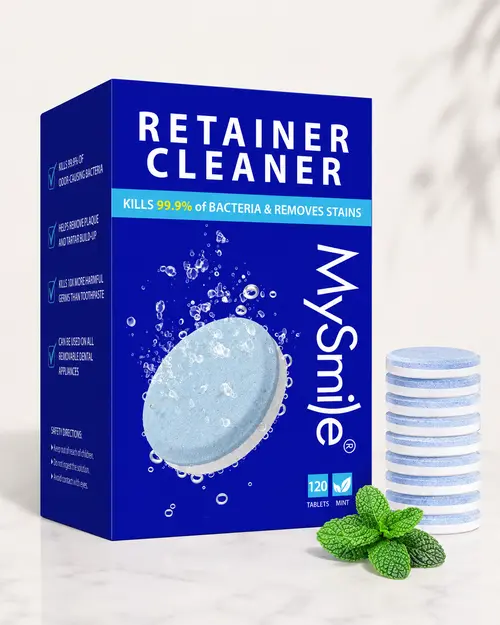 MYSMILE Retainer And Dental Appliance Cleaning Tablets
