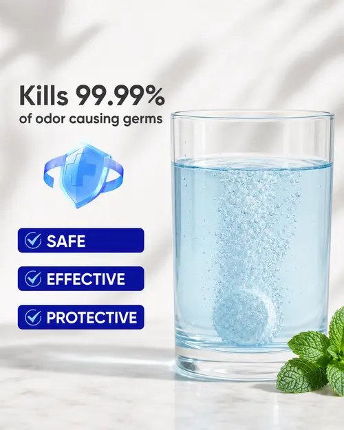 MYSMILE Retainer And Dental Appliance Cleaning Tablets