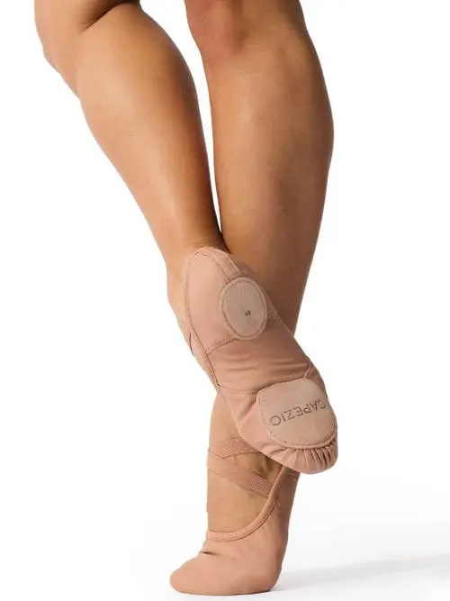 CAPEZIO Hanami Canvas Ballet Shoe - Beige