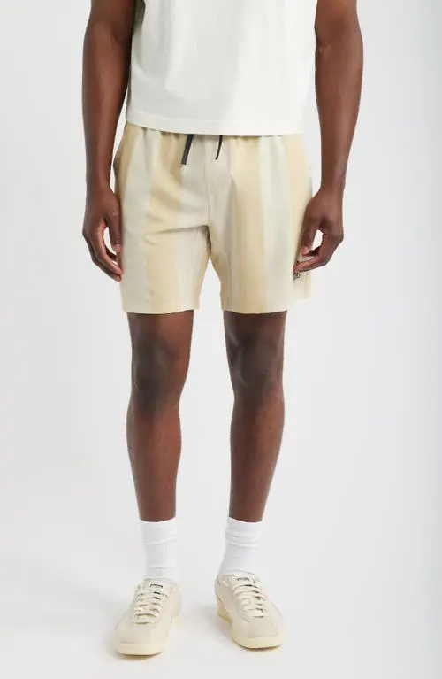 SANTO STUDIO Striped Tech Shorts